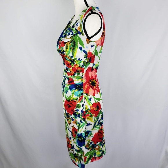 Lauren Ralph Lauren | Dresses | Ralph Lauren Bright Floral Stretchy ...
